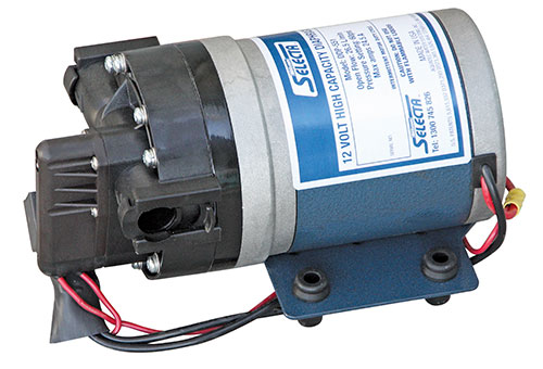 SILVAN AQUATEC HIGH CAPACITY 12V PUMP 26.5L/MIN OPEN FLOW | Agpower