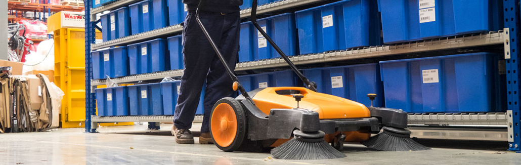 SILVAN 920MM PUSH ALONG SWEEPER | Agpower