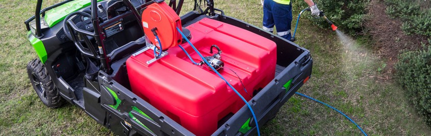 SILVAN 300L SMOOTHFLO SQUATPAK SPRAYER WITH 30M ECO HOSE REEL | Agpower