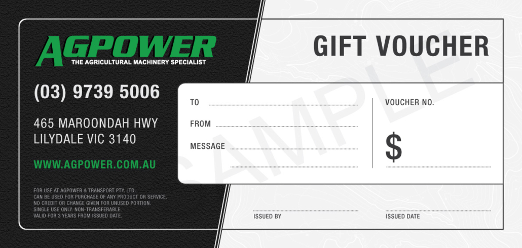 AGPOWER GIFT VOUCHER | Agpower